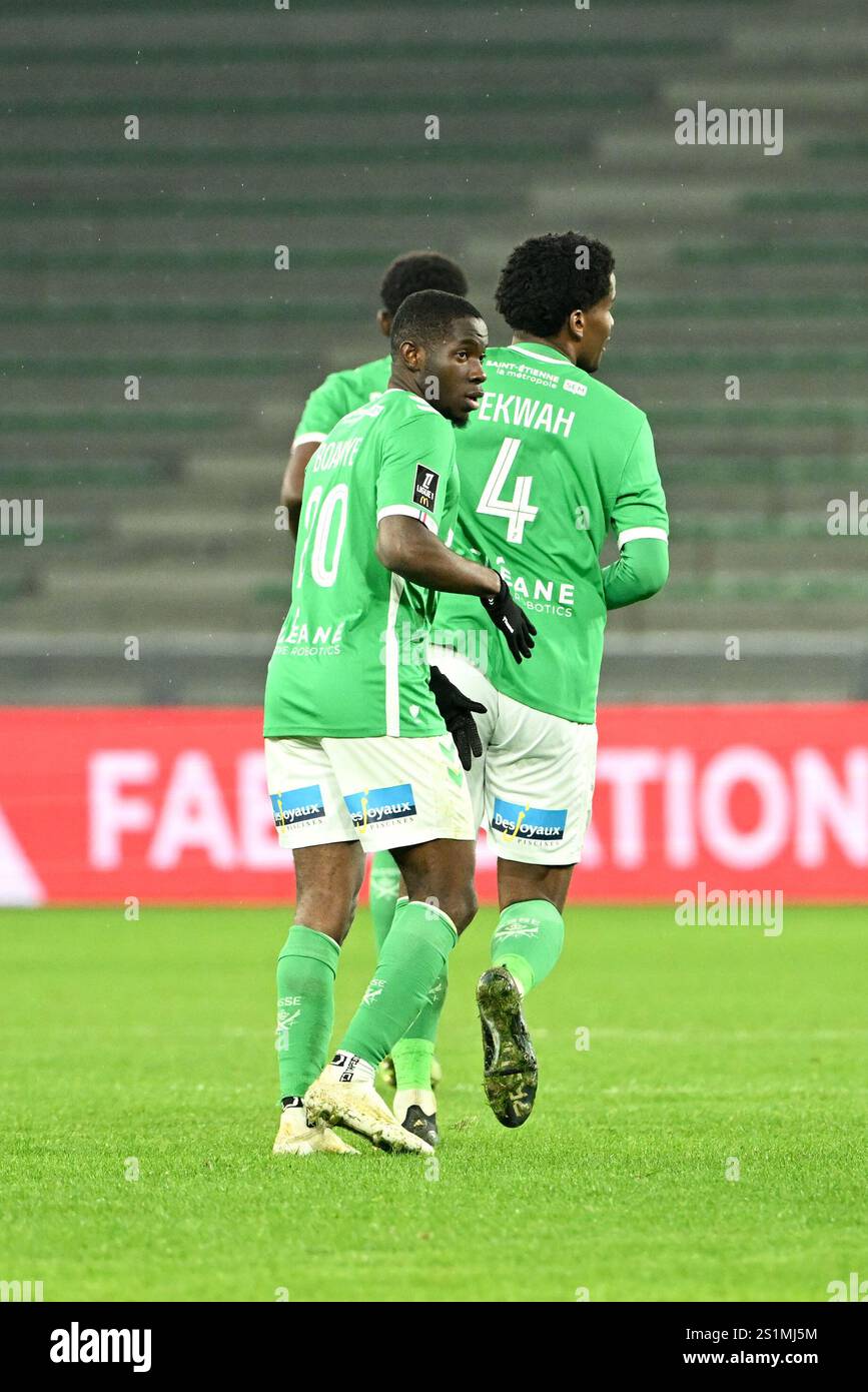 20 Augustine BOAKYE (asse) during the Ligue 1 McDonald's match between ...