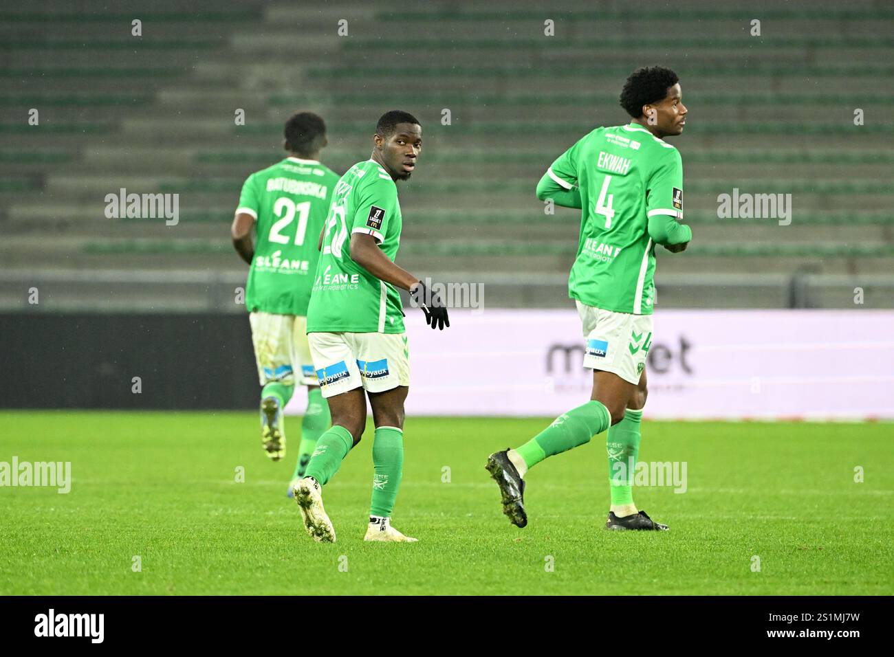 20 Augustine BOAKYE (asse) during the Ligue 1 McDonald's match between ...