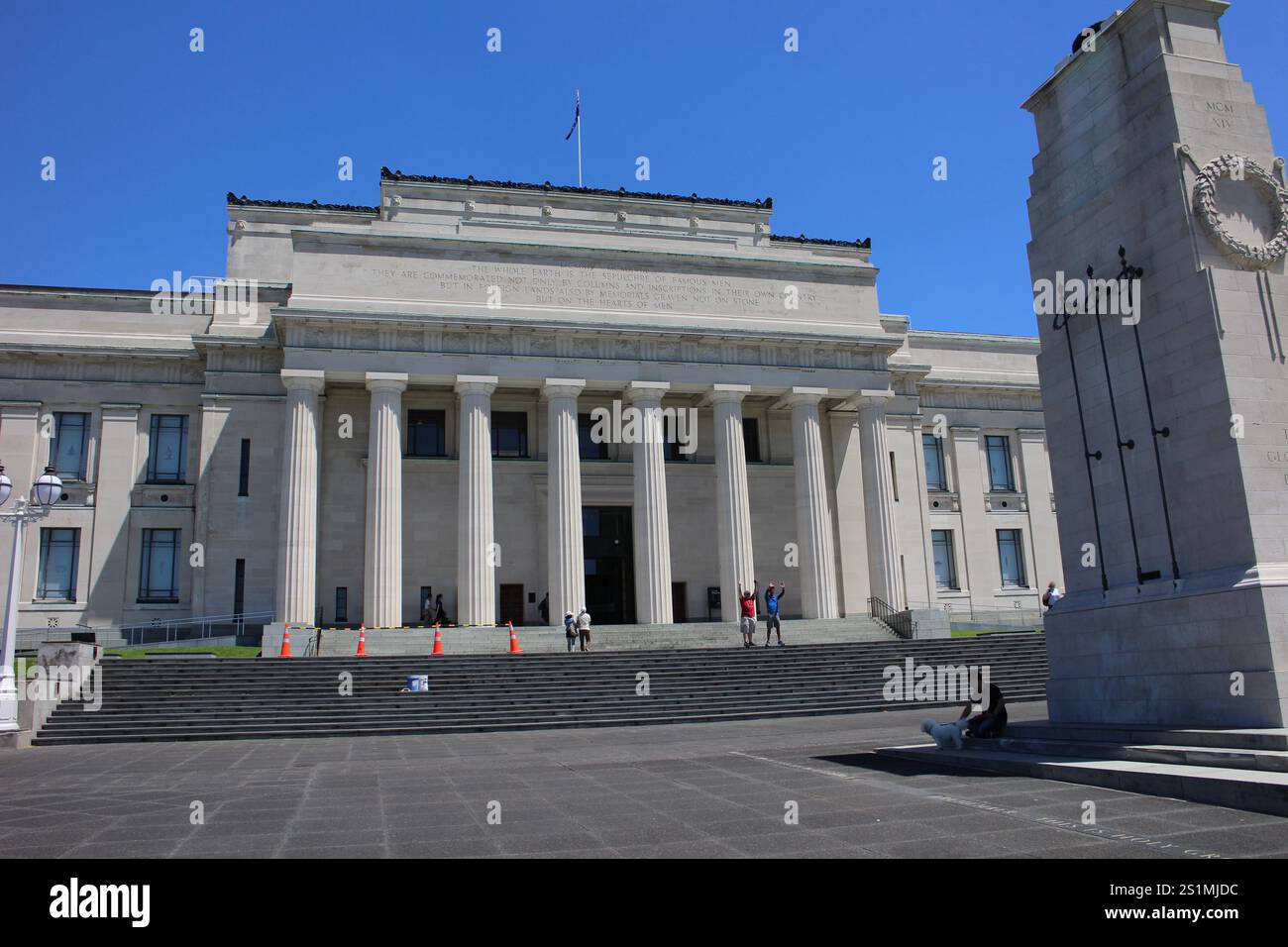 Auckland Museum in Auckland, New Zealand Stock Photo - Alamy