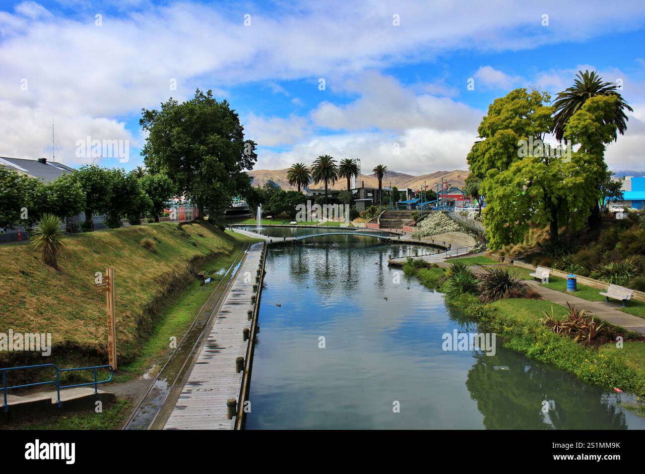 Taylor River in Blenheim, New Zealand Stock Photo - Alamy