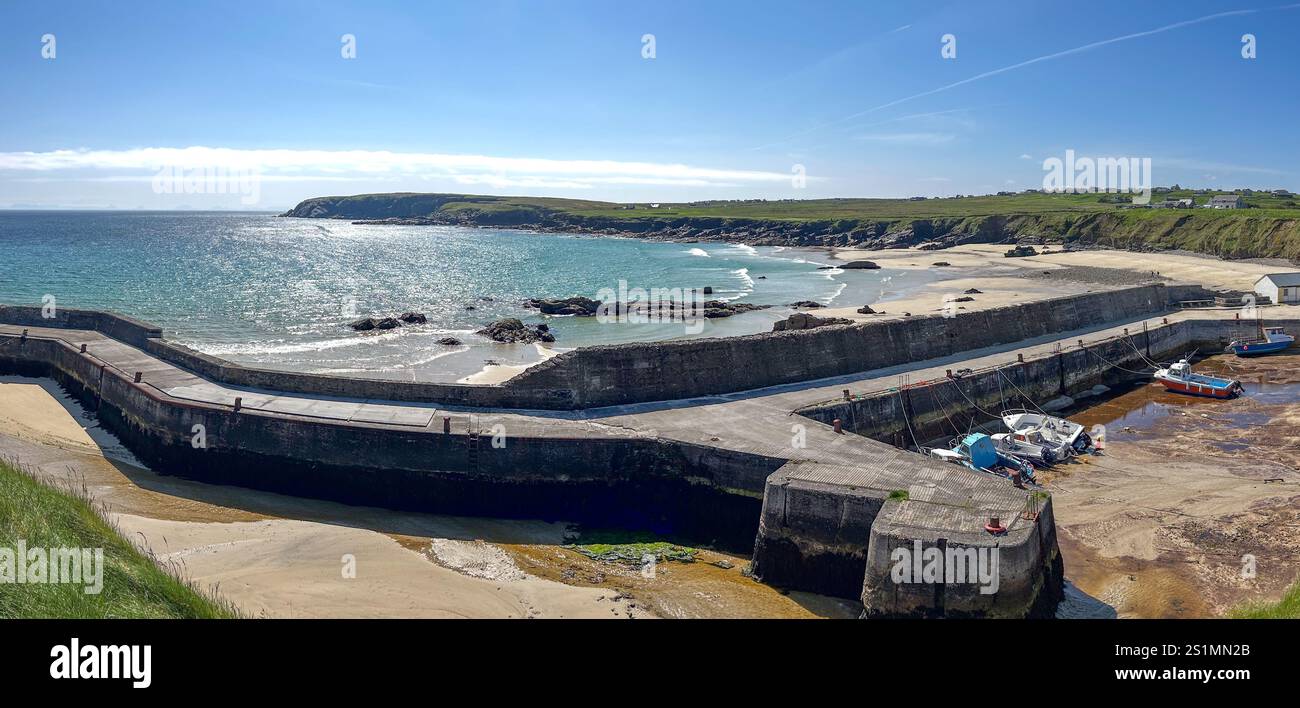 Port of Ness harbour, Isle of Lewis, Western Isles, Scotland Stock ...