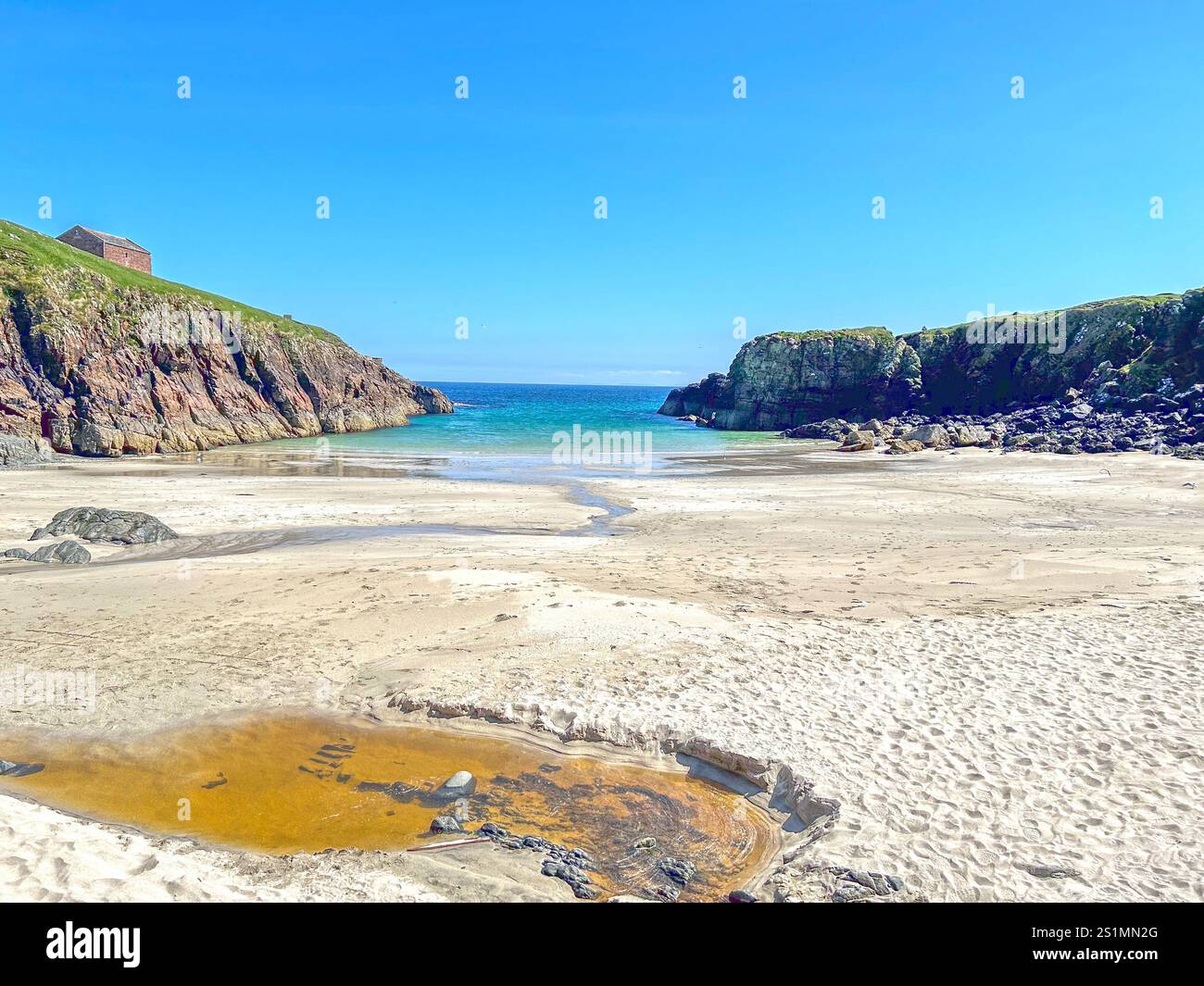 Port Stoth scenic beach, Butt of Lewis, Isle of Lewis, Western Isles ...
