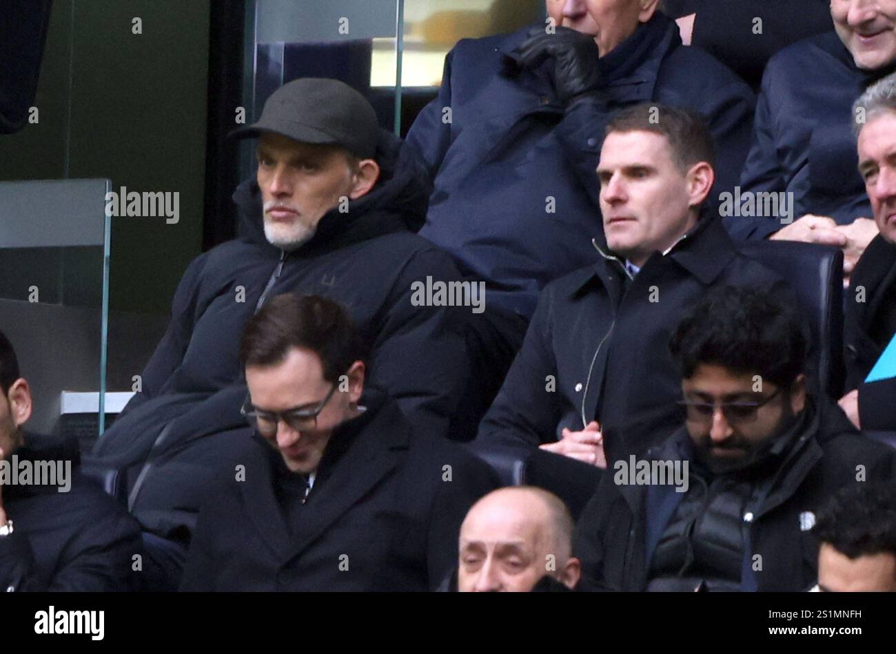 London, UK. 04th Jan, 2025. Thomas Tuchel (new England manager), and ...
