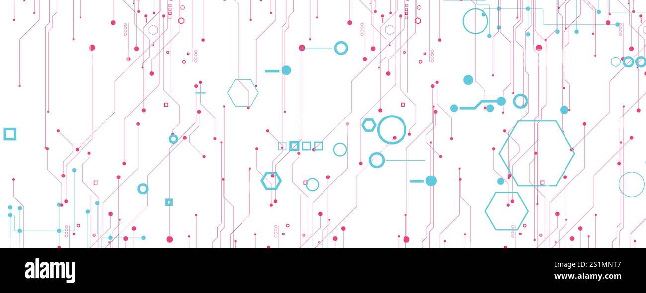Abstract circuit board futuristic technology processing business background Stock Vector Image ...