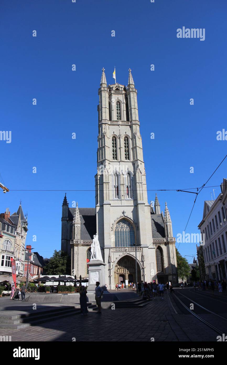 Ghent cathedral tower hi-res stock photography and images - Alamy