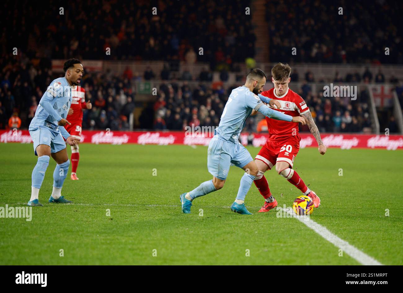 Riverside Stadium, Middlesbrough, UK. 4th Jan, 2025. EFL Championship ...