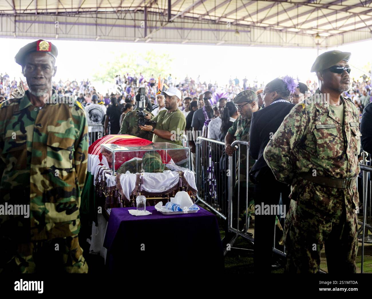 PARAMARIBO - Audiences bid farewell to Surinamese former President Desi ...