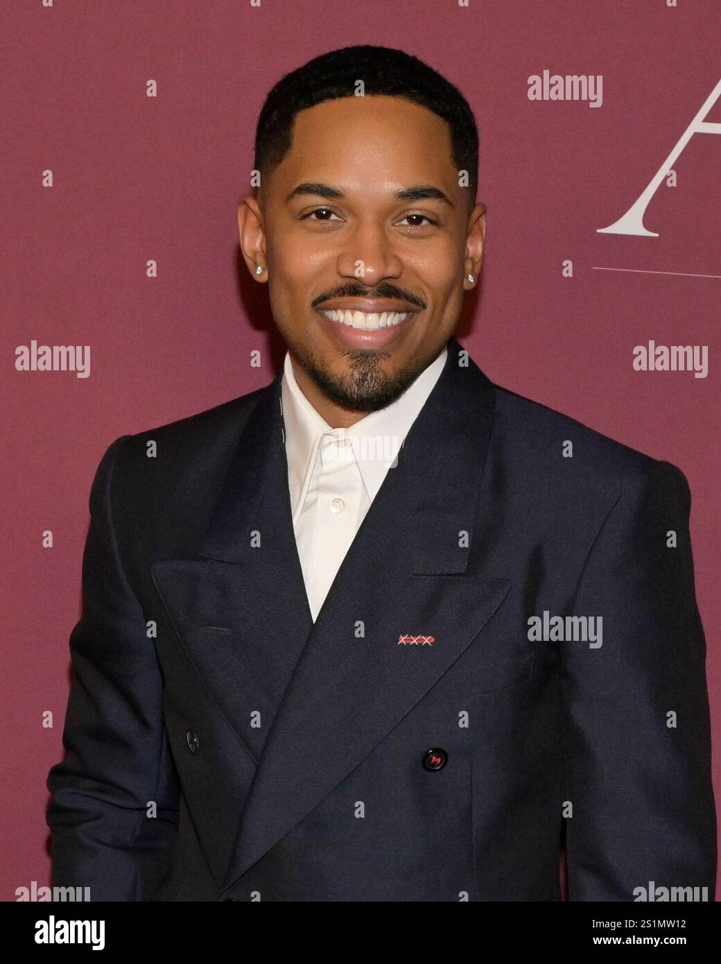 Beverly Hills, California, USA. 03rd Jan, 2025. Kelvin Harrison Jr ...