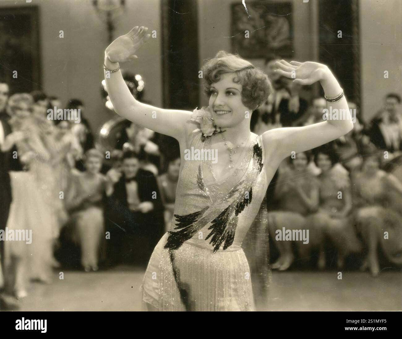 Portrait American actress Joan Crawford in Our Dancing Daughters (1928 ...