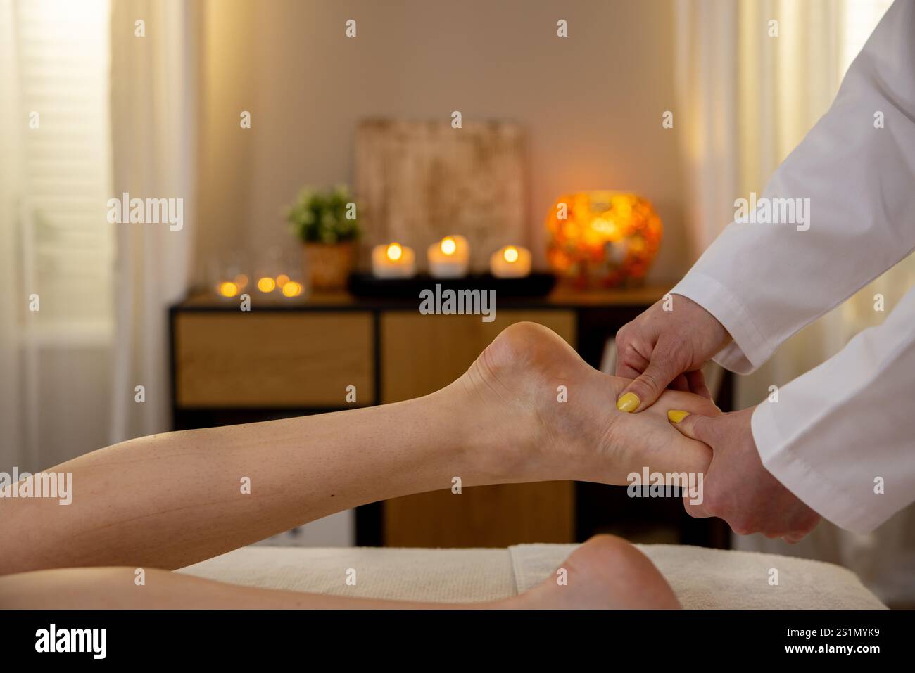 Enjoy a Perfectly Relaxing Foot Massage in a Calm and Serene Spa ...