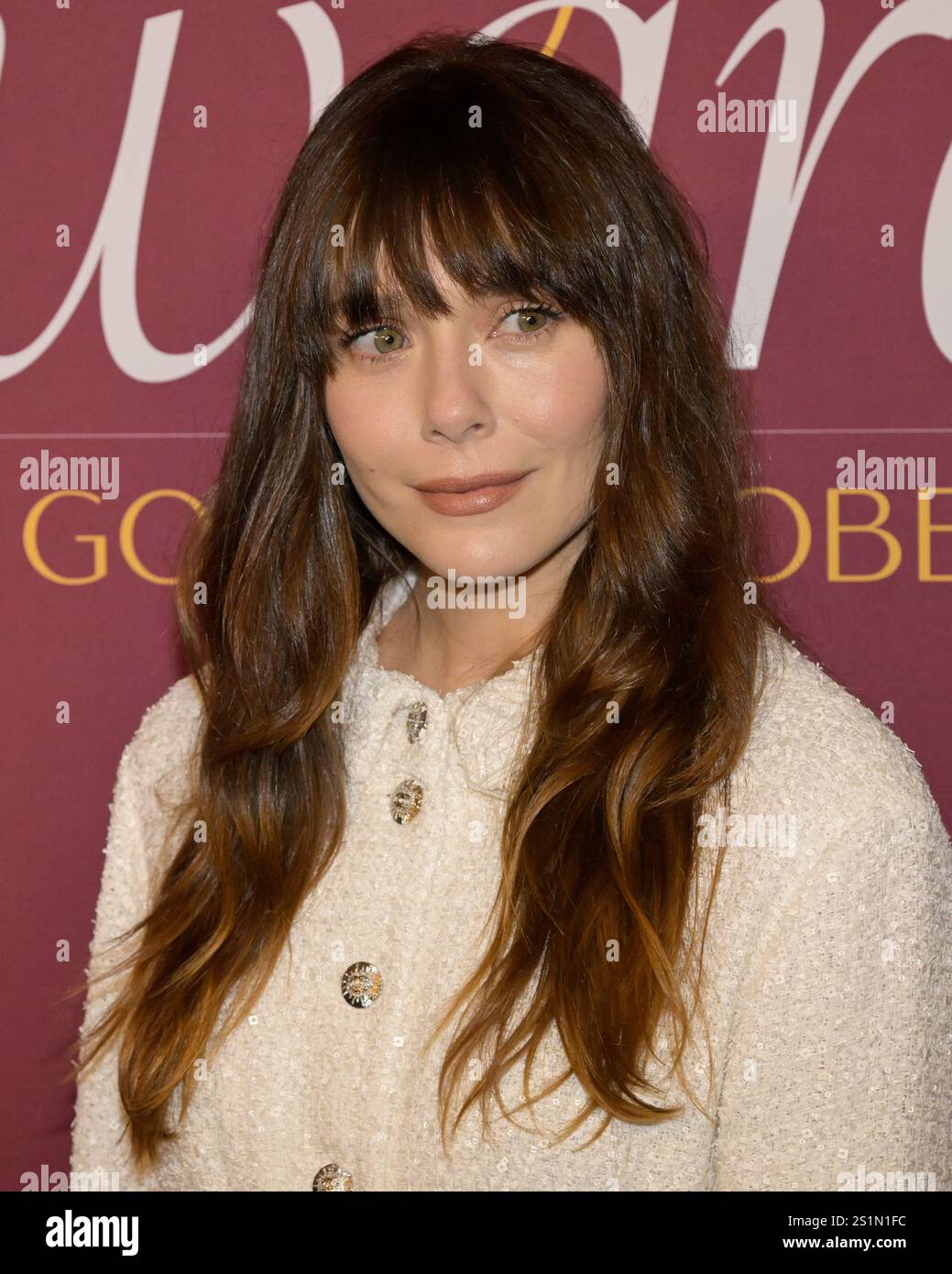 Beverly Hills, California, USA. 03rd Jan, 2025. Elizabeth Olsen. 2025 ...