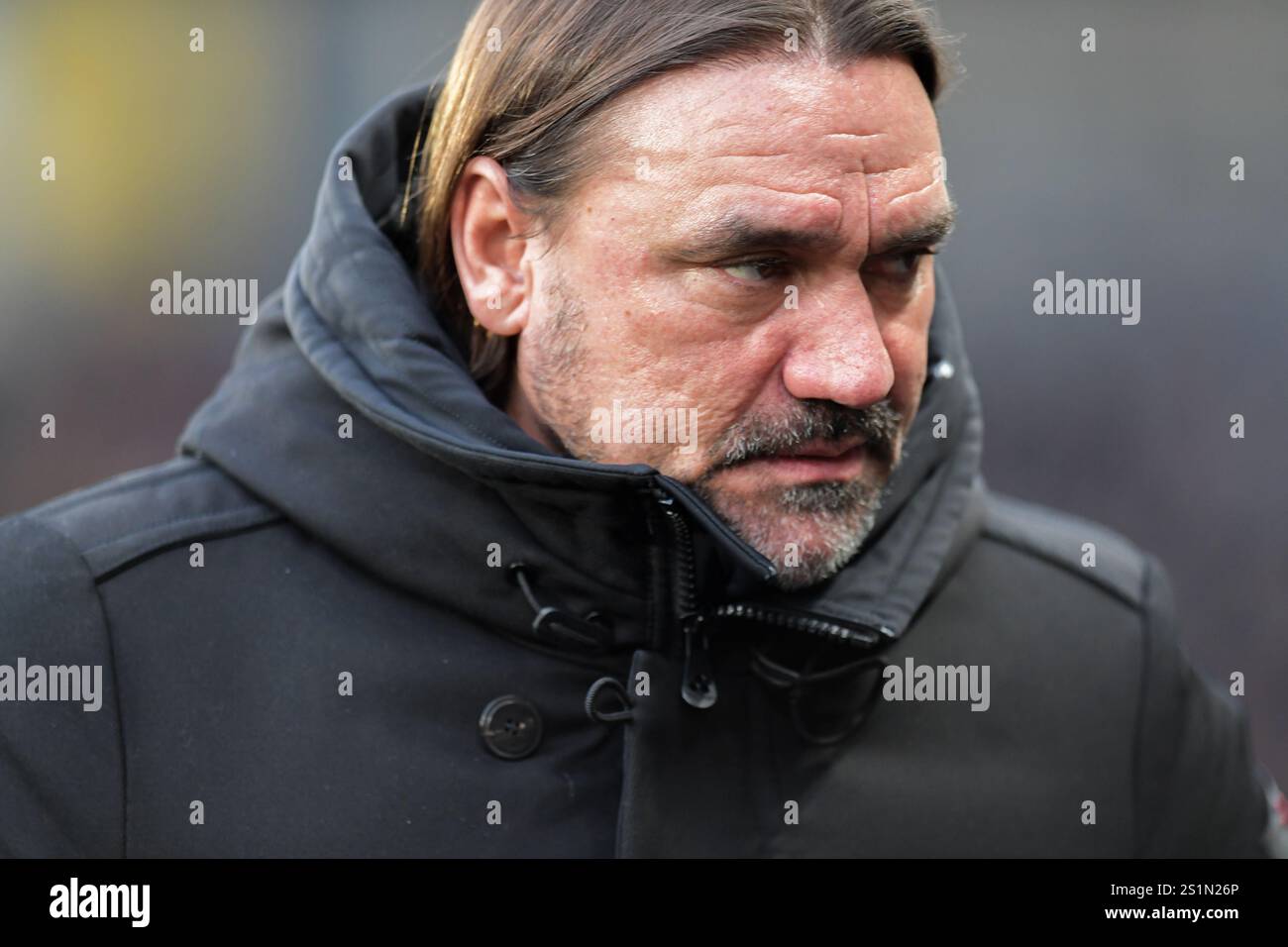 Leeds United's Manager Daniel Frake during the Sky Bet Championship ...