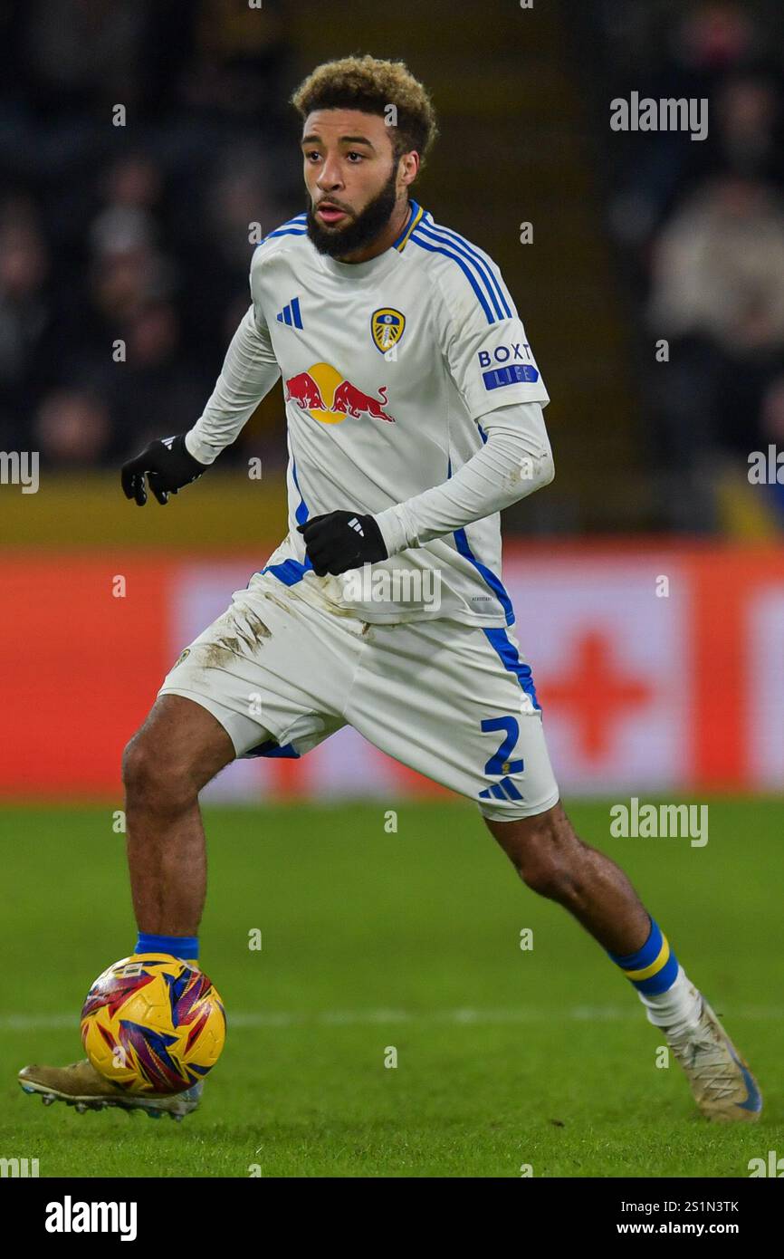 Leeds United's Jayden Bogle during the Sky Bet Championship match ...