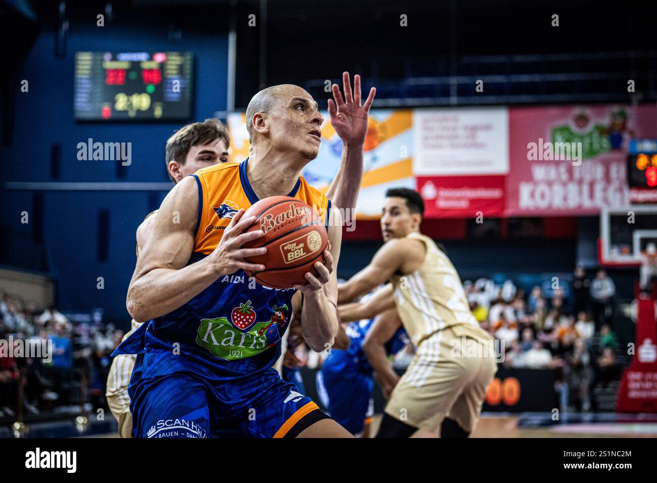 Rostock, Deutschland 04. Januar 2025: 1.BBL - 2024/2025 - Rostock ...