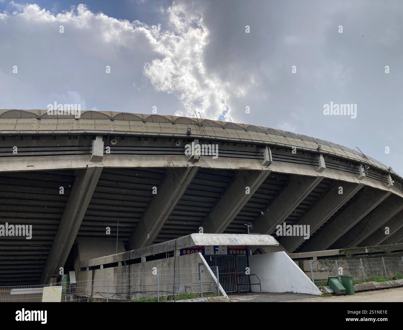 The City Stadium, with self-supporting structure, designed by Boris ...