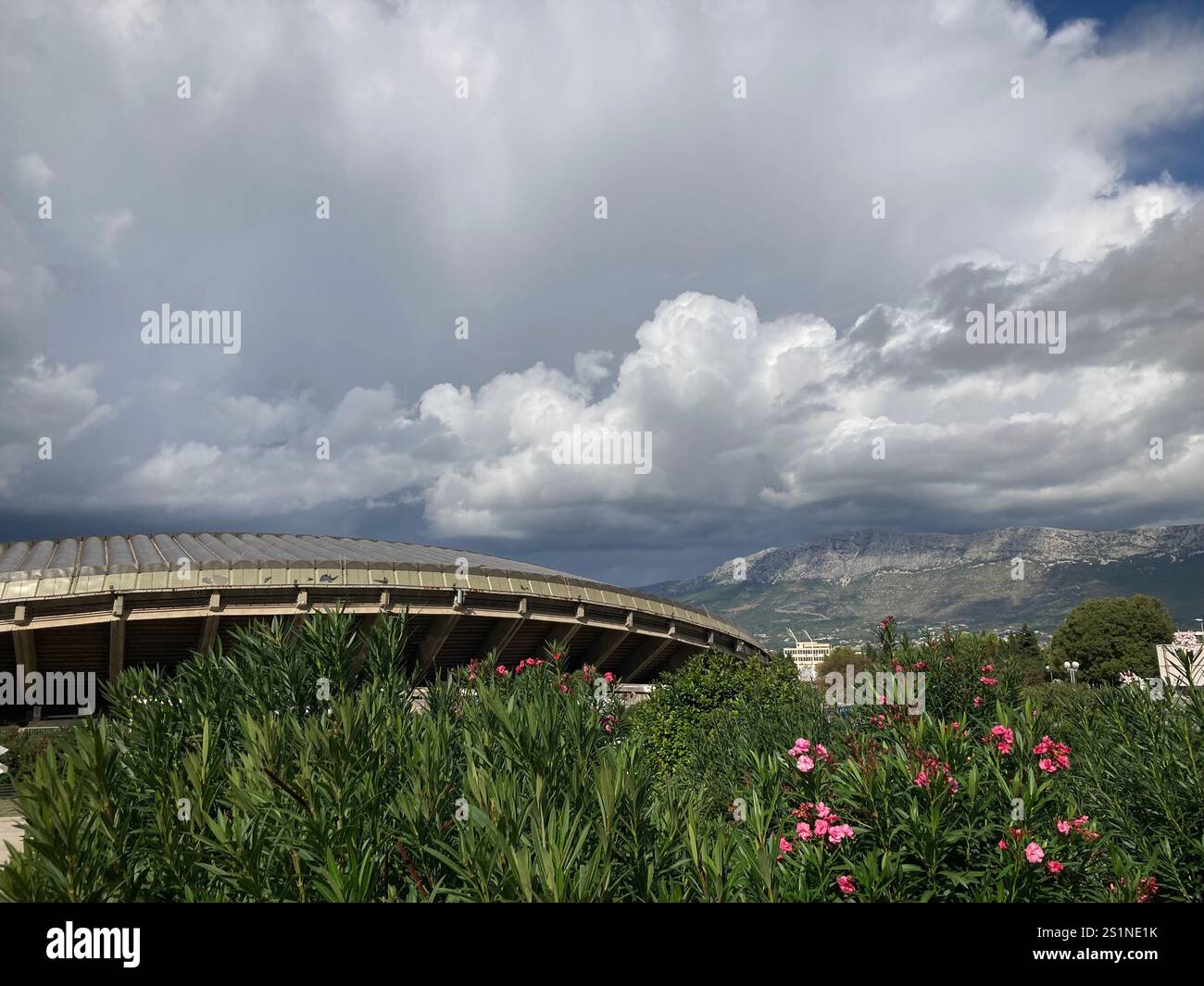 The City Stadium, with self-supporting structure, designed by Boris ...