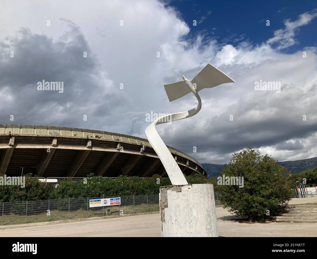 The City Stadium, with self-supporting structure, designed by Boris ...