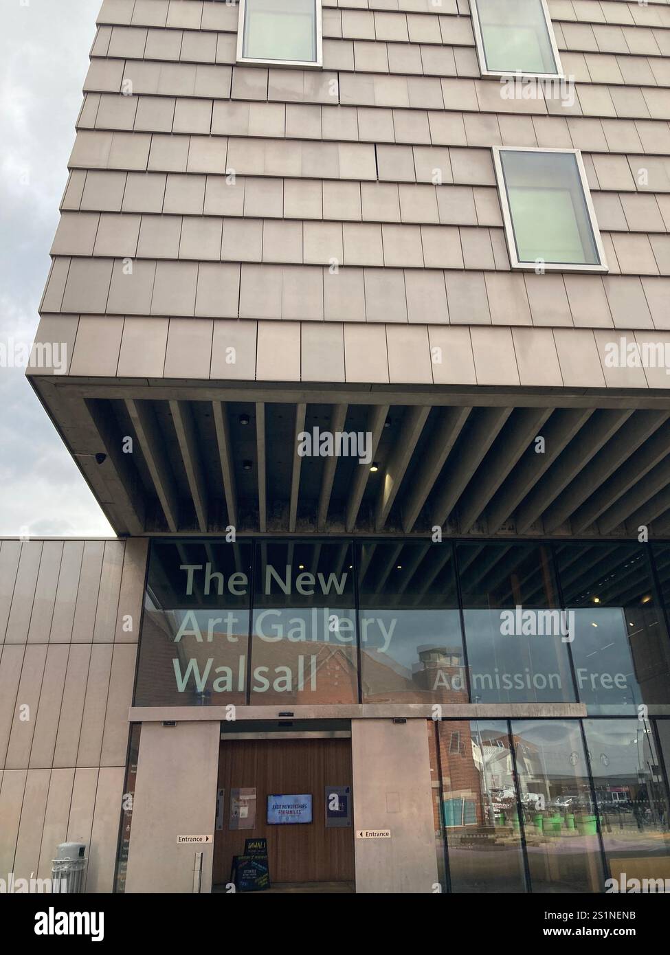 The New Art Gallery Walsall, West Midlands Stock Photo - Alamy