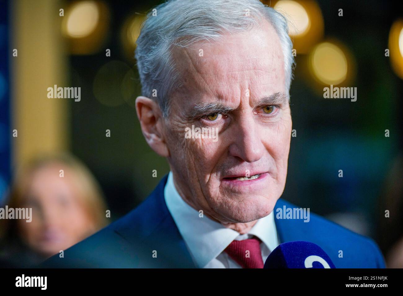 Trondheim, Norway. 04th Jan, 2025. Trondheim 20250104. Norwegian Prime ...