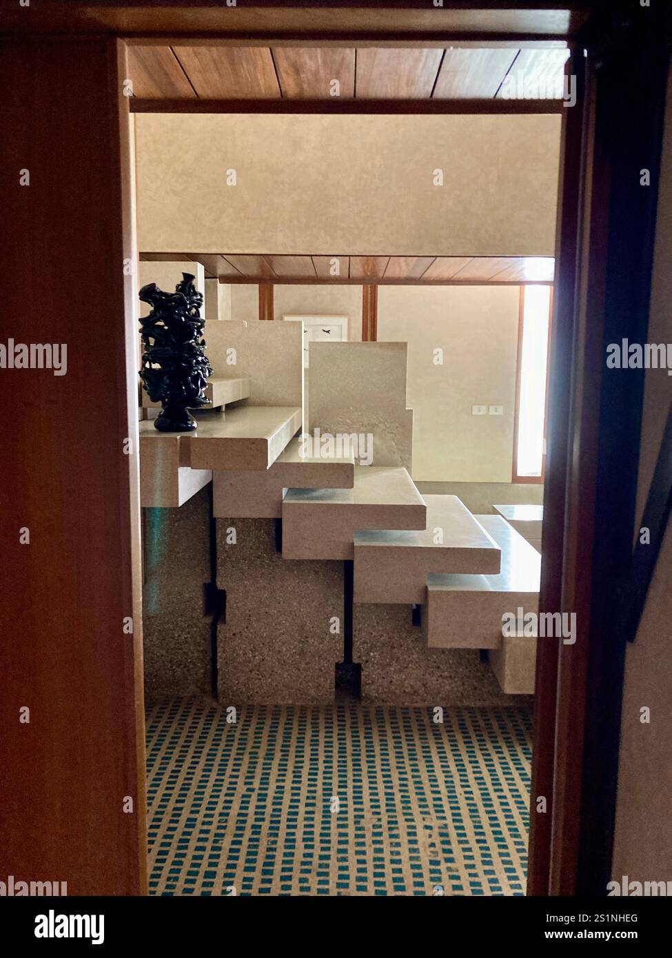 Steps designed by Carlo Scarpa for the Olivetti Showroom in Venice ...