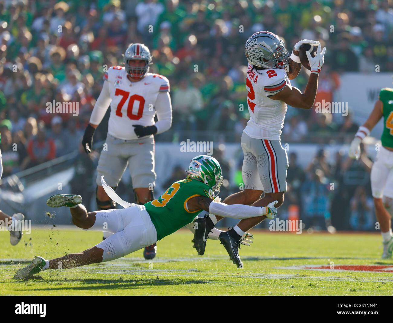 January 01, 2025 Ohio State Buckeyes wide receiver Emeka Egbuka (2 ...