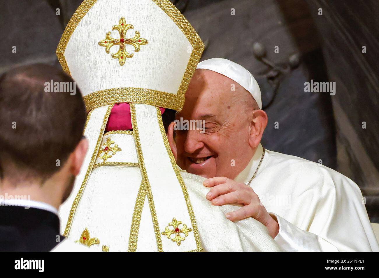 Rome, Italy, January 4, 2025. Monsignor Renato Tarantelli Baccari ...