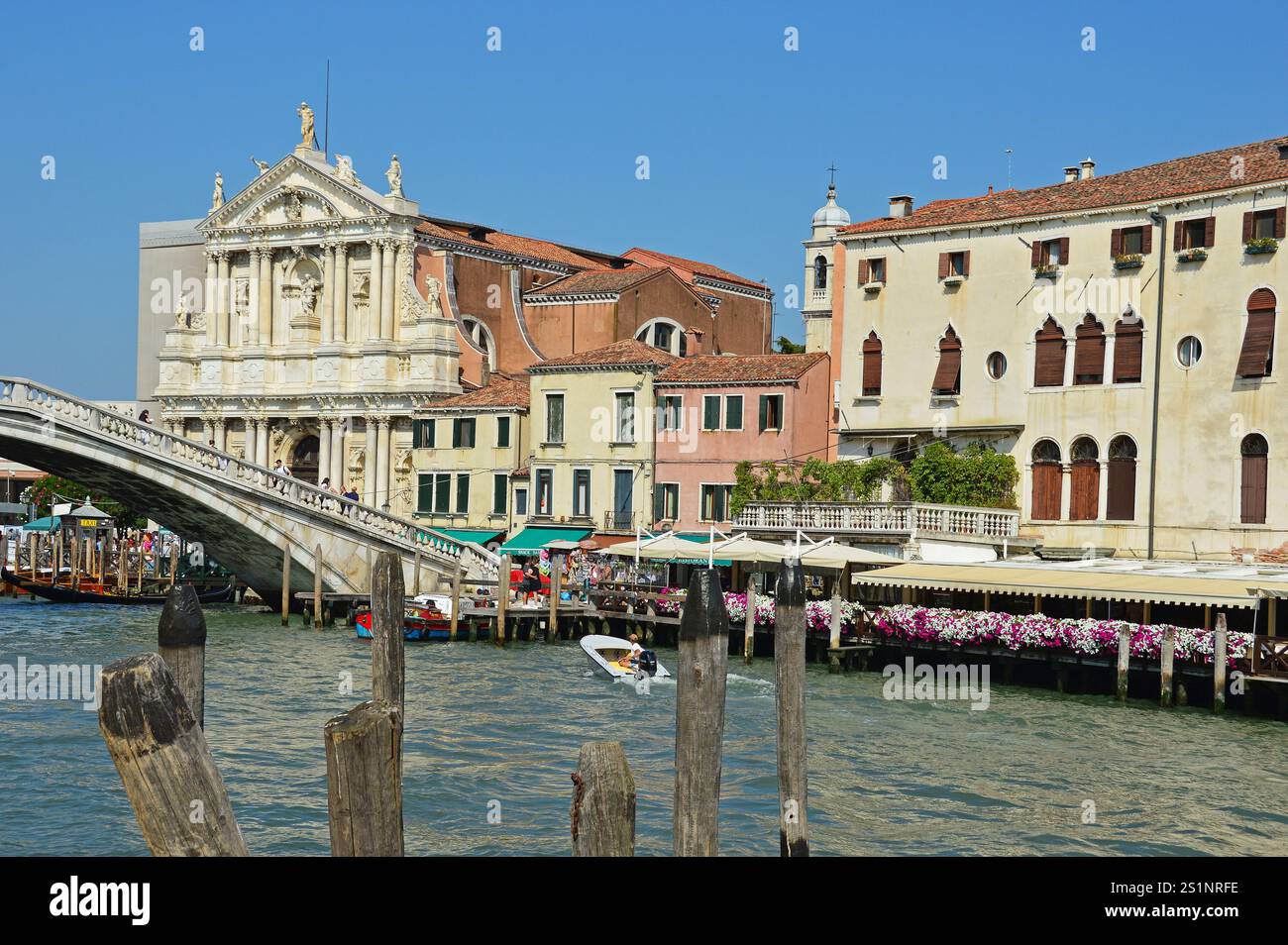 Scalzi Church of Santa Maria di Nazareth 17th century in Venice in ...
