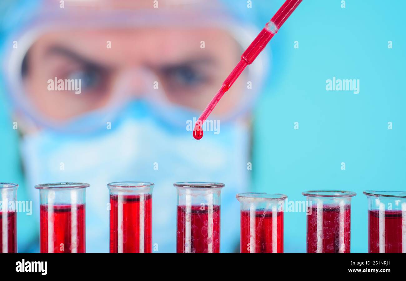 Doctor works in laboratory testing hi-res stock photography and images ...