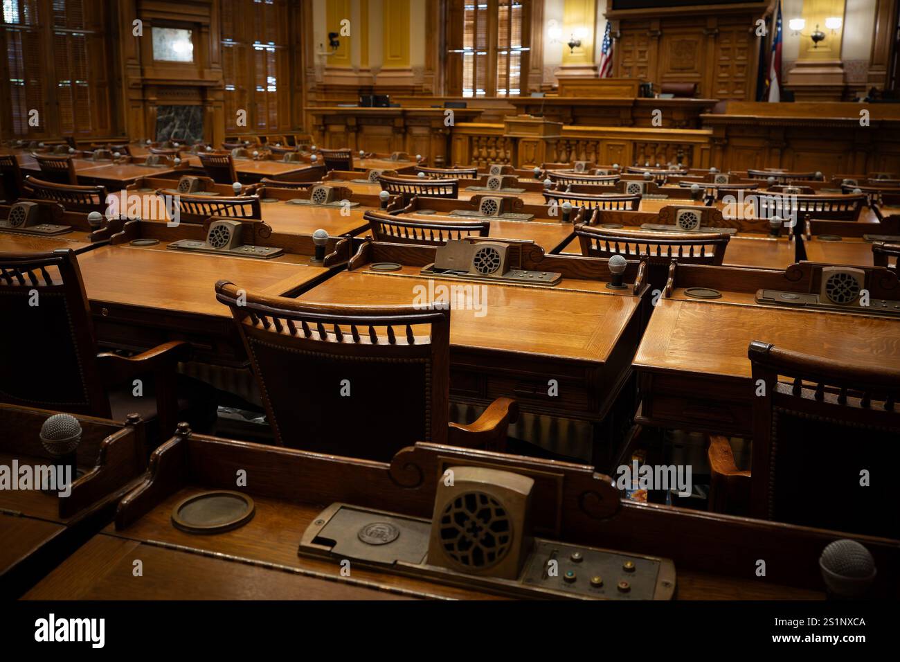 Atlanta, Georgia, USA. 4th Jan, 2025. Senate chamber Georgia's ...