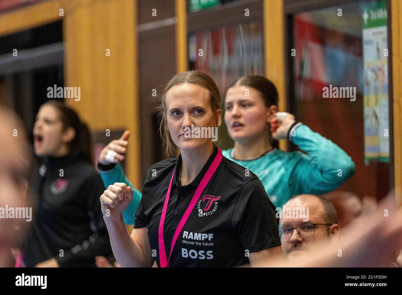 Miriam Hirsch (TuS Metzingen, Coach, Trainer), HSG Bensheim/Auerbach vs ...