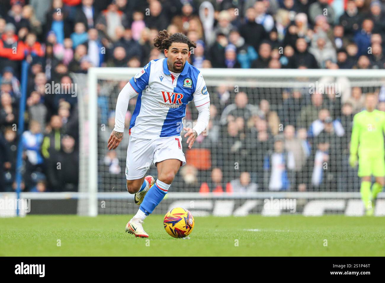 Blackburn, UK. 04th Jan, 2025. Tyrhys Dolan of Blackburn Rovers ...
