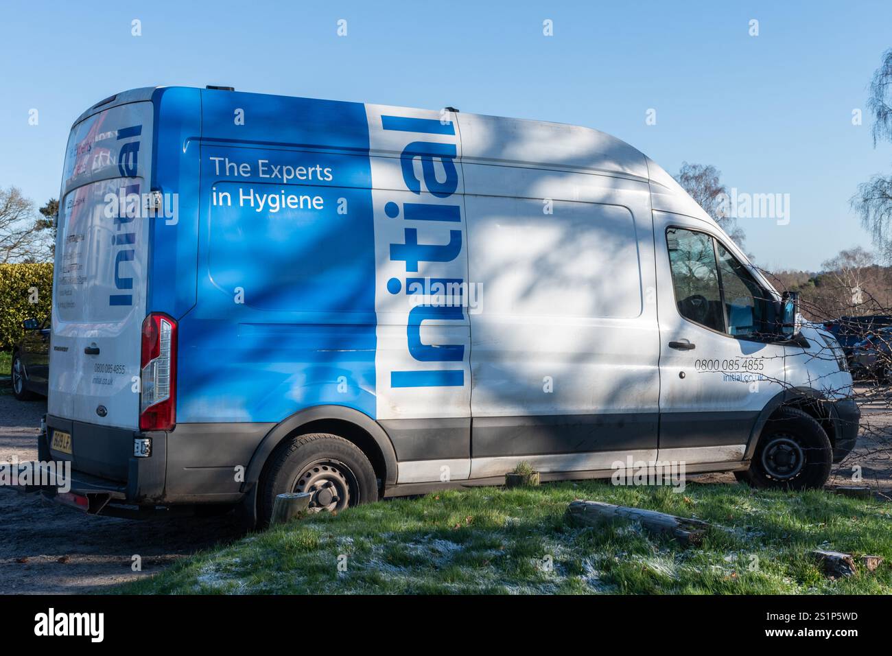 Initial van, the experts in hygiene, providing sanitary disposal ...