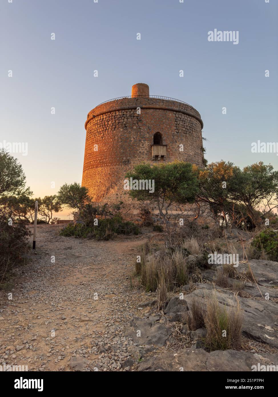 Tall Picada Tower, about 11 meters high, is one of largest historic ...
