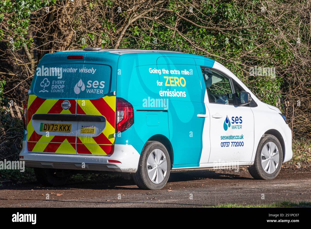 Ses vehicle van hi-res stock photography and images - Alamy
