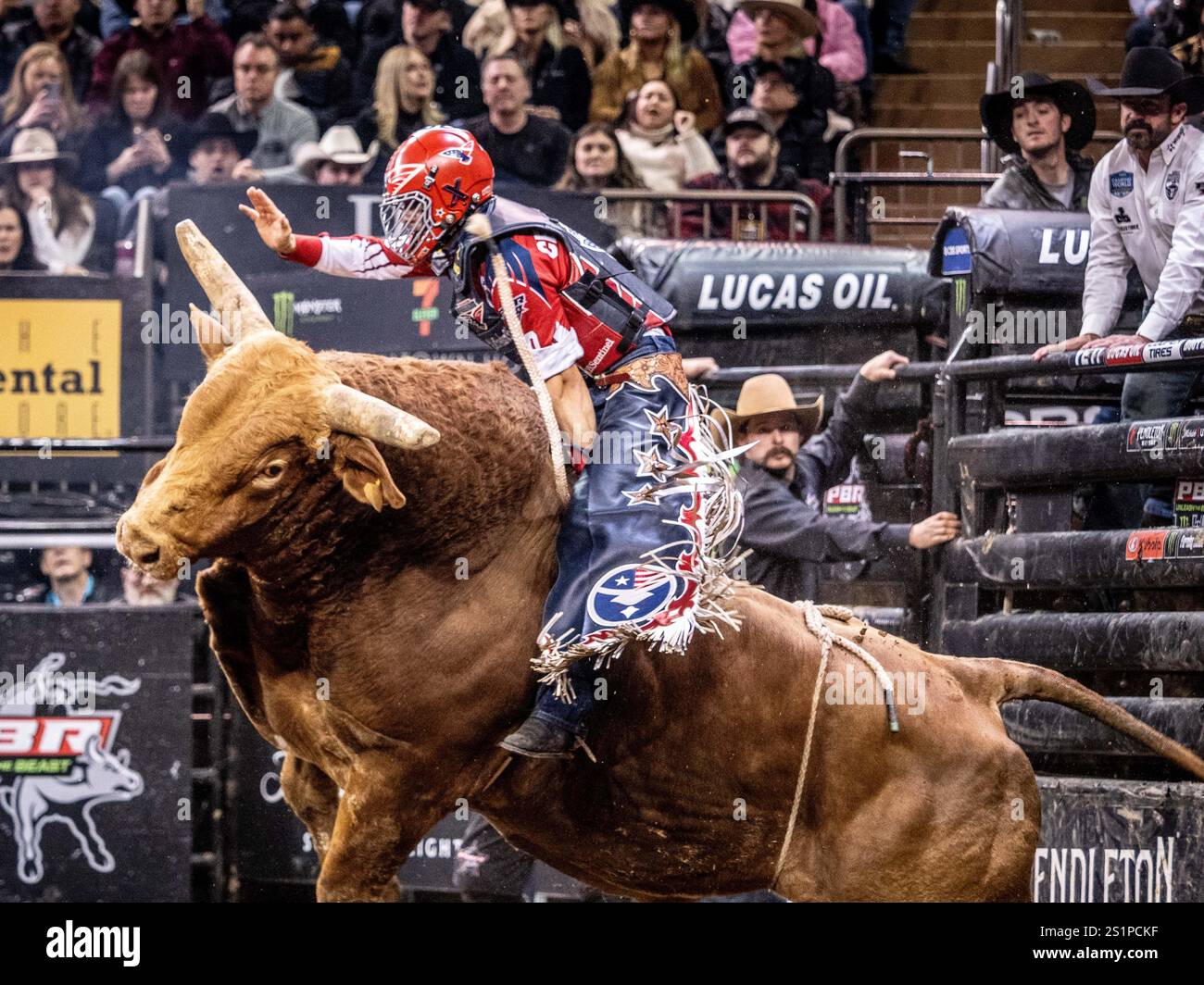 New York, New York, USA. 3rd Jan, 2025. PBR(Professional Bull Riding ...