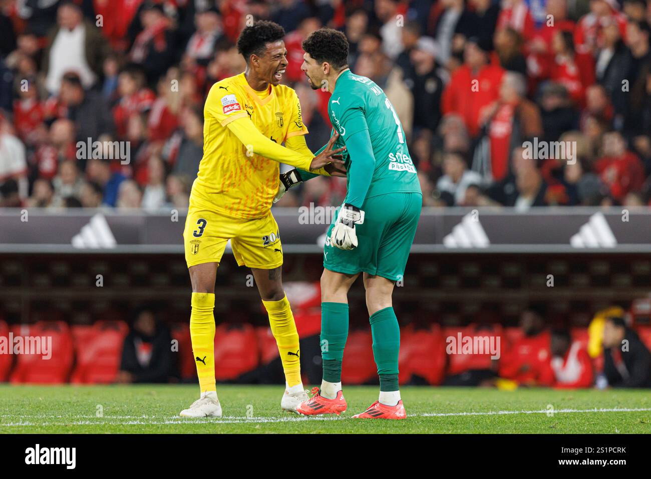 Lisbon, Portugal. 4th Jan 2025. Robson Bambu, Matheus (SC Braga) seen ...