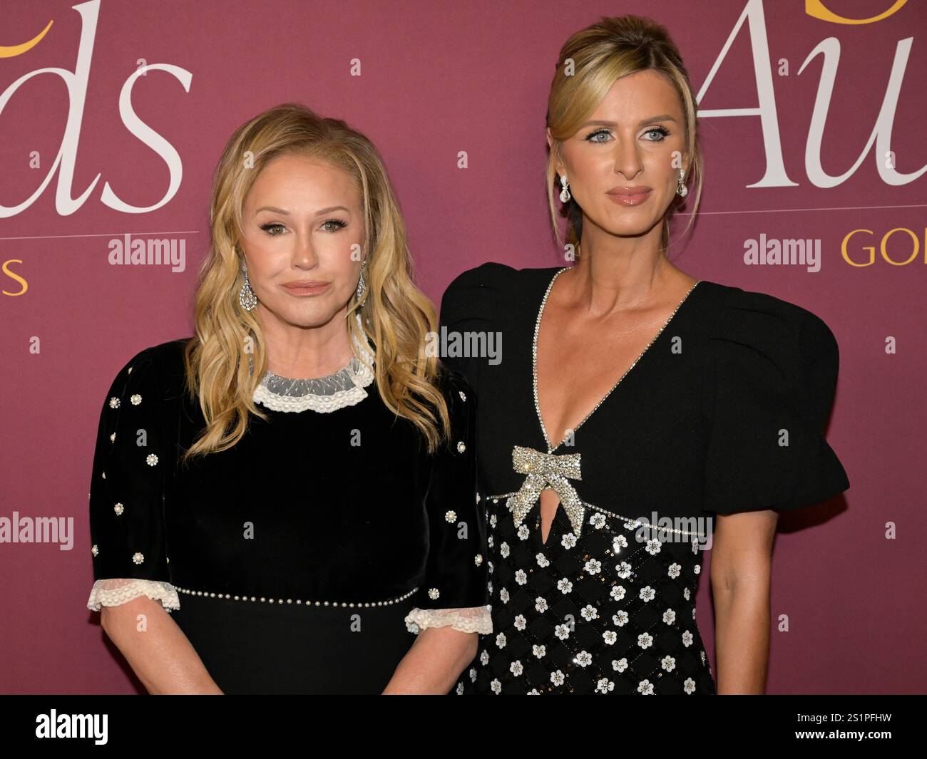 January 3, 2025, Beverly Hills, California, USA: Kathy Hilton and Nicky ...