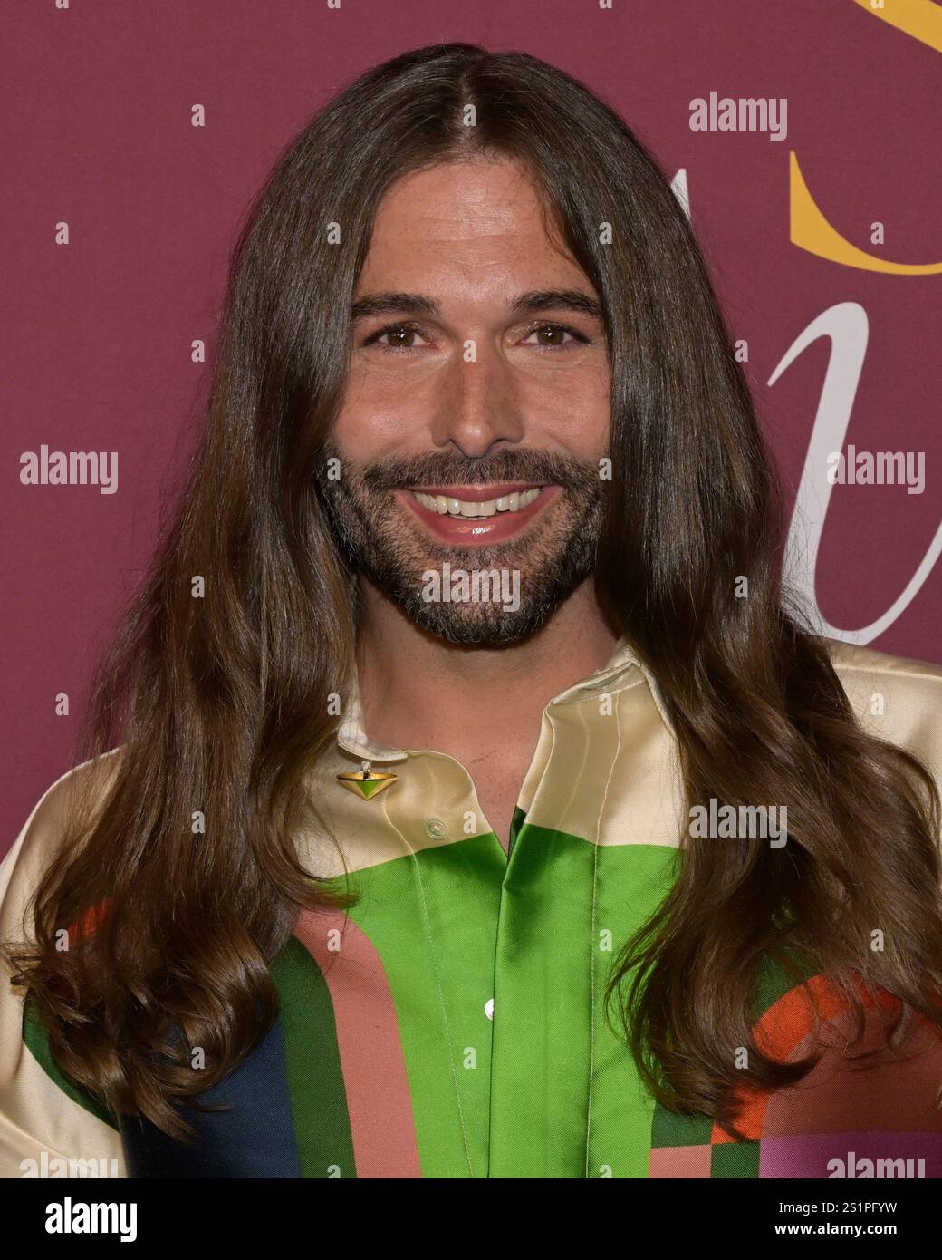 January 3, 2025, Beverly Hills, California, USA: Jonathan van Ness ...