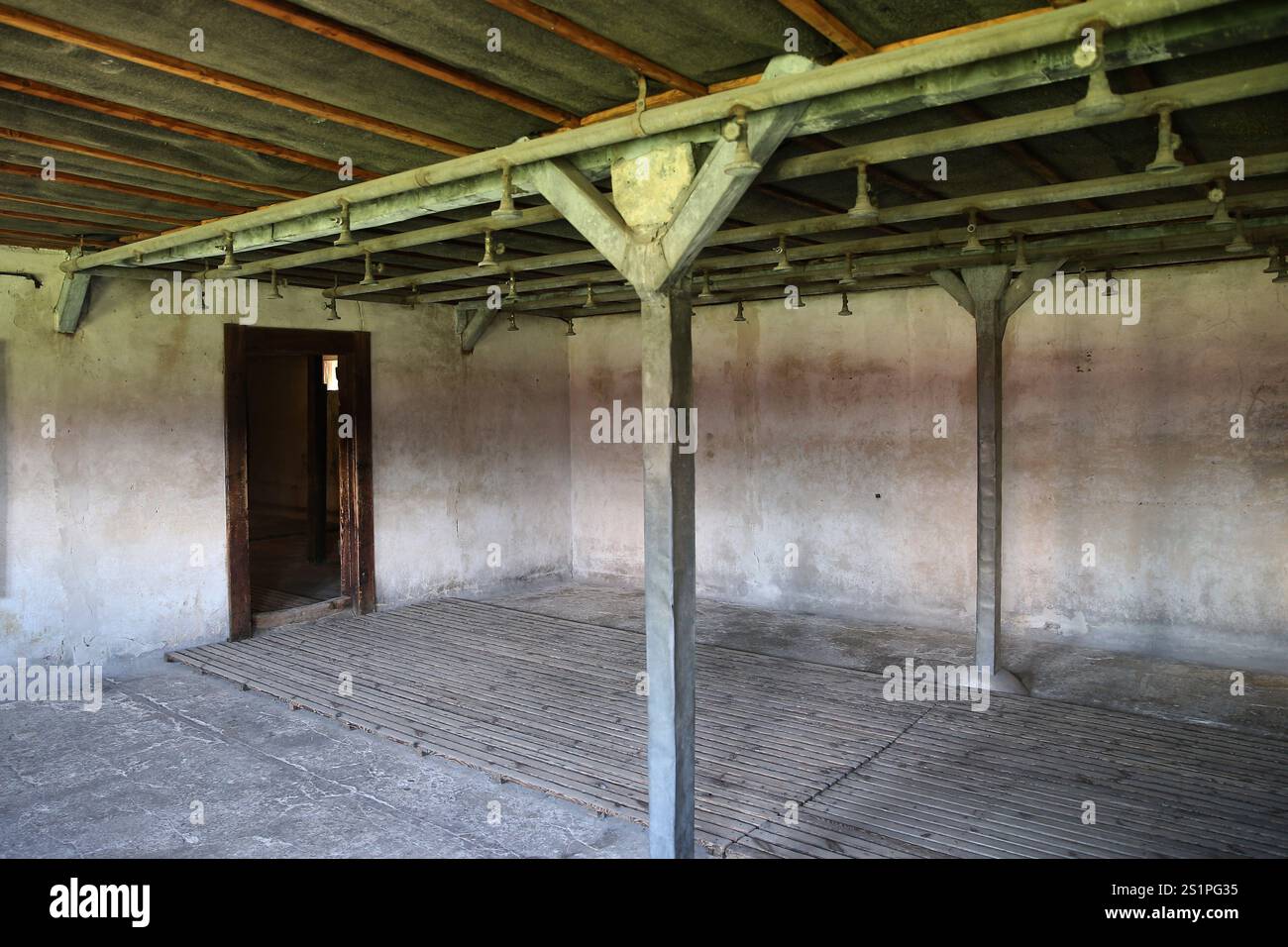Lublin, Poland. 3rd Aug, 2024. Gas chamber. The area of the former ...
