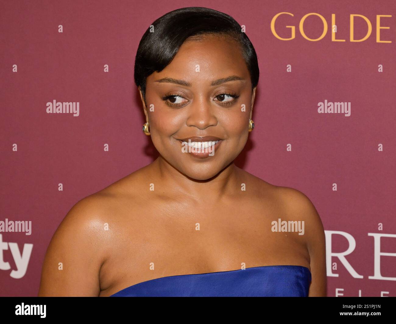 January 3, 2025, Beverly Hills, California, USA: Quinta Brunson attends ...