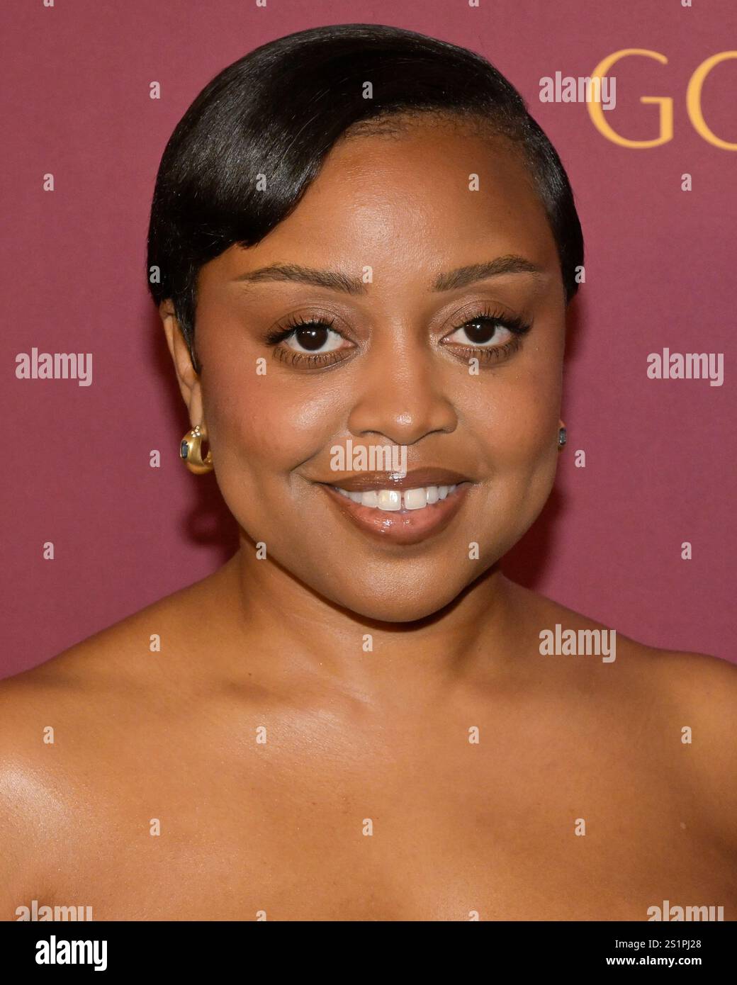 January 3, 2025, Beverly Hills, California, USA: Quinta Brunson attends ...