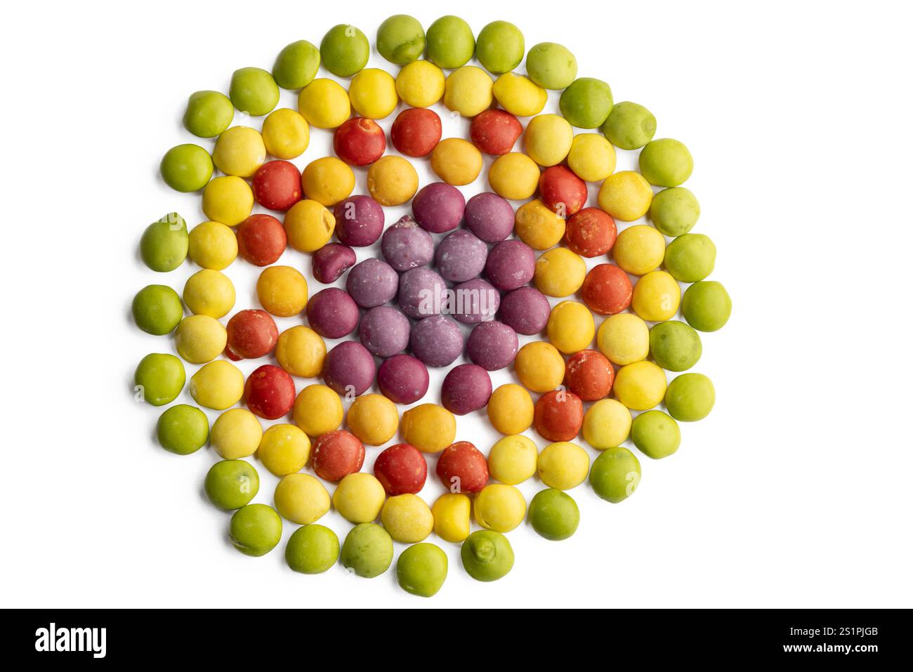 Gradient Circle made of Dye-free natural candy with no artificial ...