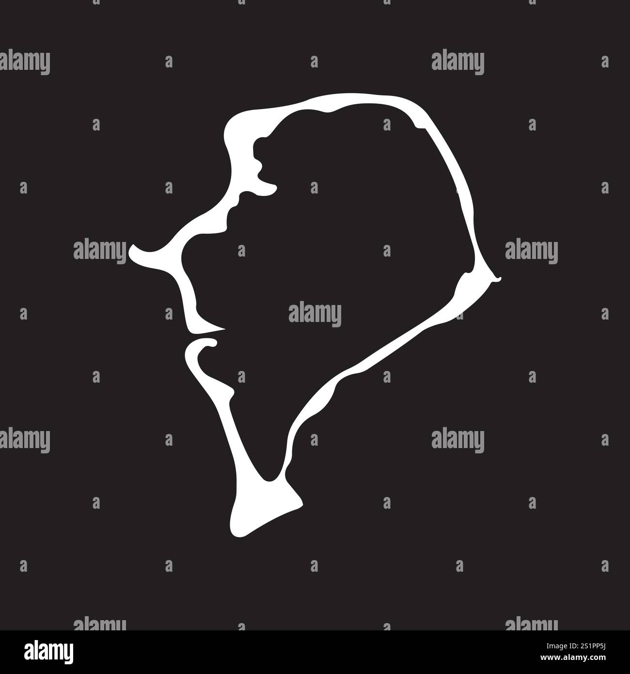 Tuvalu Map Icon Illustration Element Design Stock Vector Image & Art ...