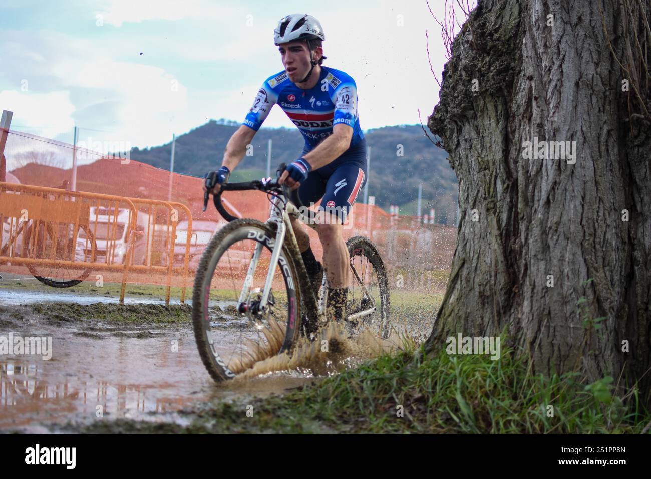 Amurrio, Basque Country, Spain: Soudal Quickstep Devoteam cyclist Hodei ...