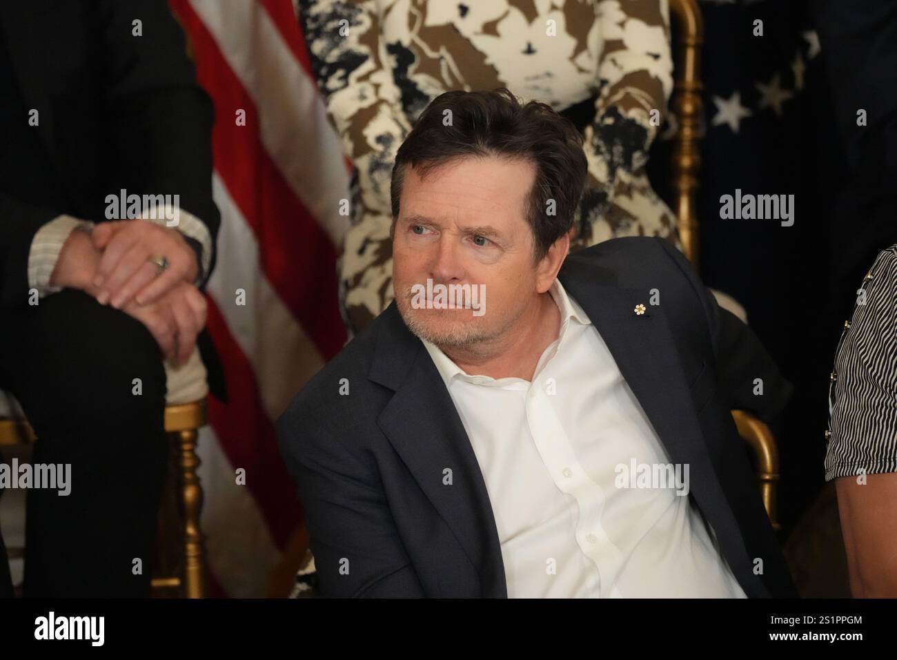 Washington, District of Columbia, USA. 4th Jan, 2025. Michael J. Fox ...