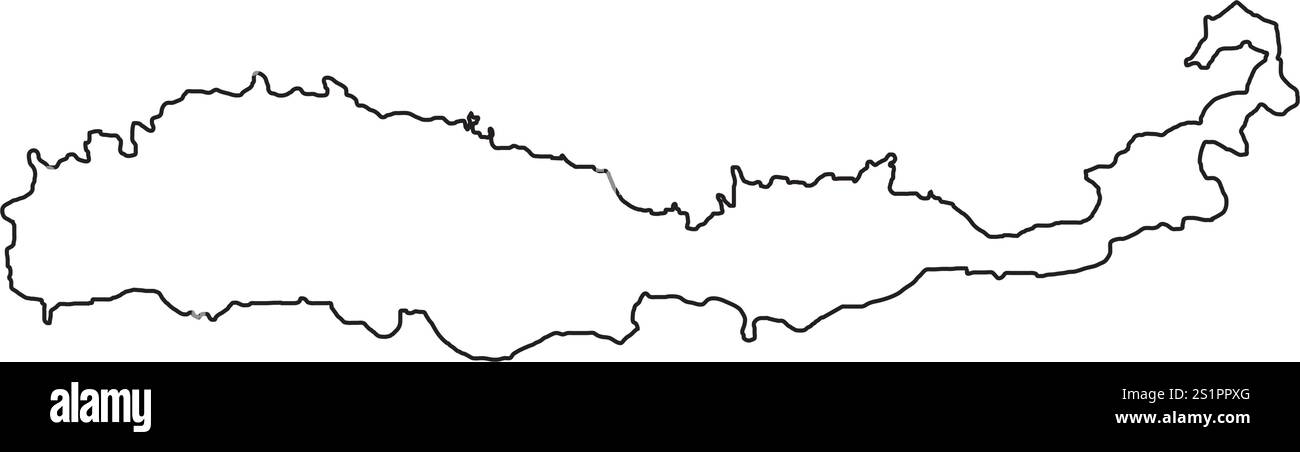 Flores Island Map Icon Illustration Element Design Stock Vector Image ...