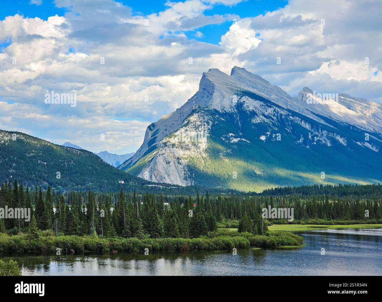 Beautiful scenic views of Banff Canada Stock Photo - Alamy