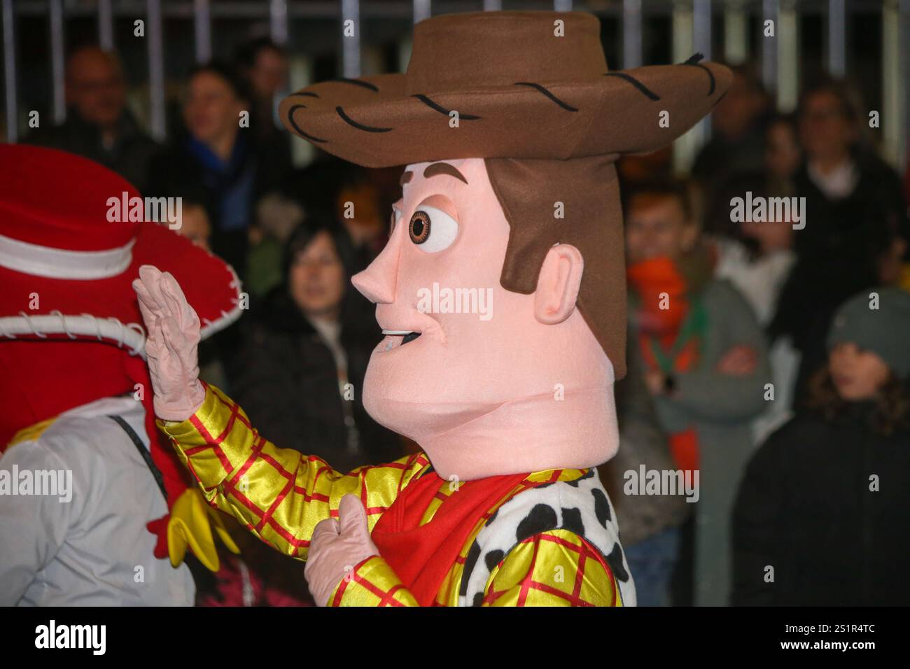 El Berrón, Spain, 04th January, 2025: Woody parading during the Prince ...