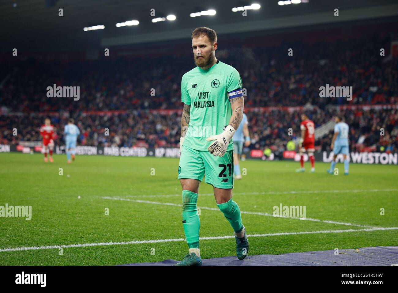 Riverside Stadium, Middlesbrough, UK. 4th Jan, 2025. EFL Championship ...