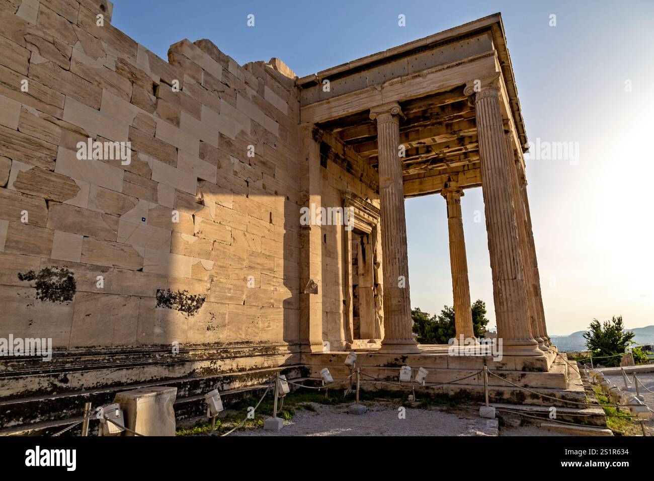Landscape ancient temple caryatids hi-res stock photography and images ...